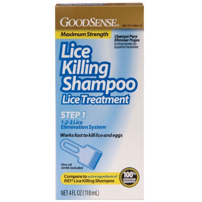 Goodsense Lice Killing Shampoo Maximum Strength Lice Treatment | Medco ...