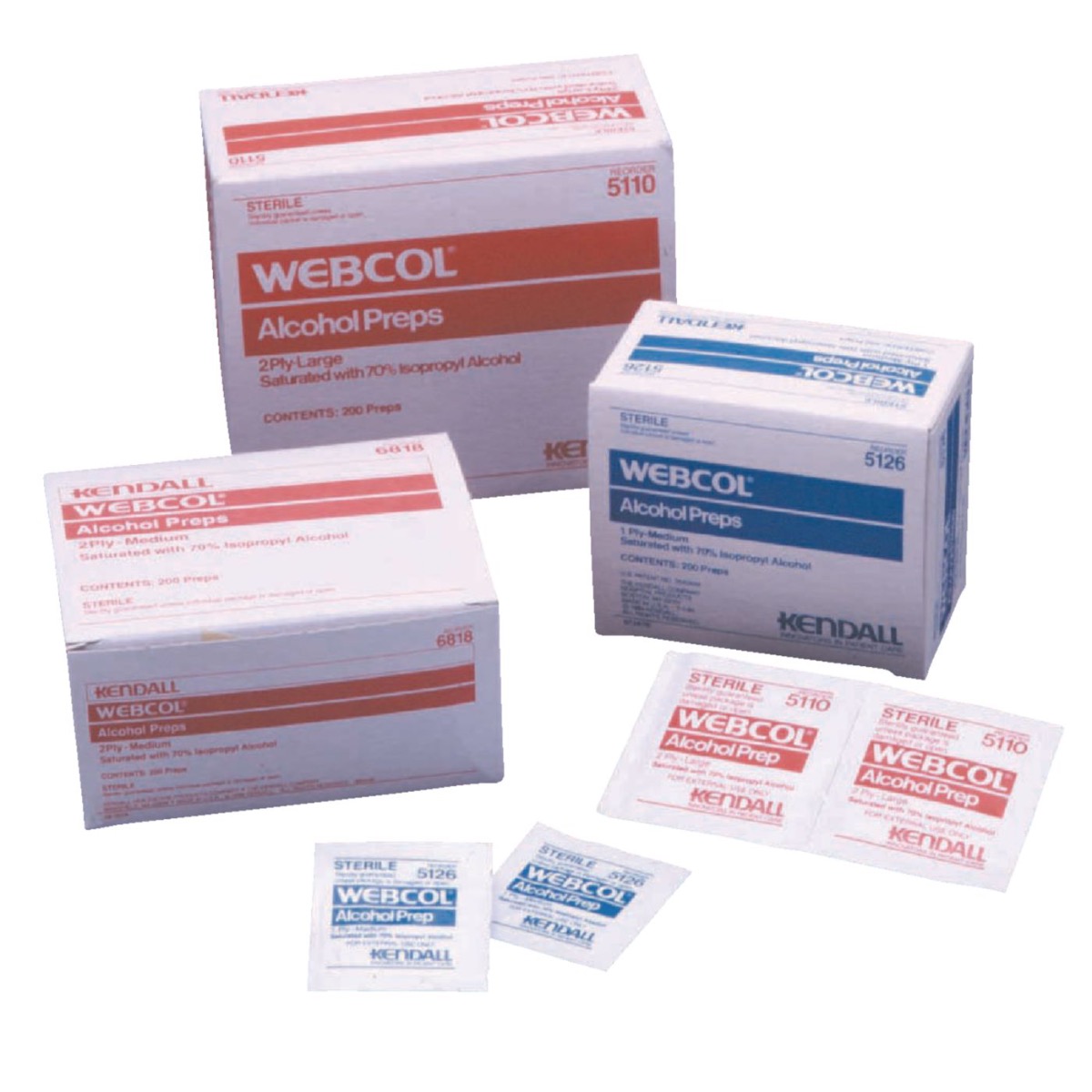 Webcol Sterile Alcohol Preps - Essential for aseptic procedures | Medco ...