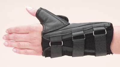 Rolyan D-Ring Wrist and Thumb Spica Splint | Medco Sports Medicine
