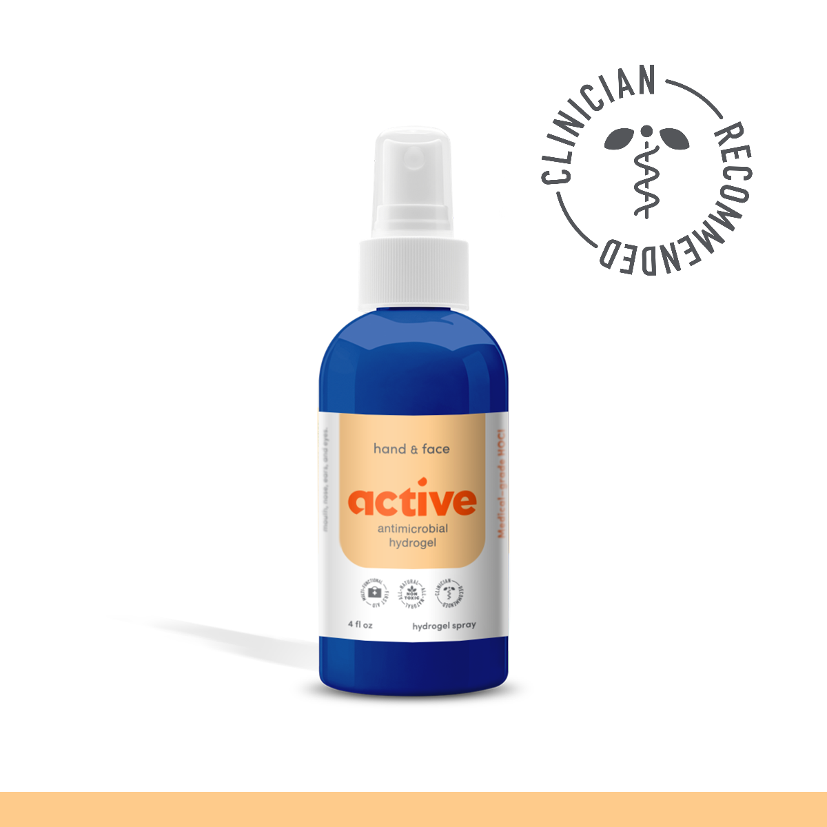 Active Antimicrobial Hydrogel Spray | Hand and Face Spray | Medco ...