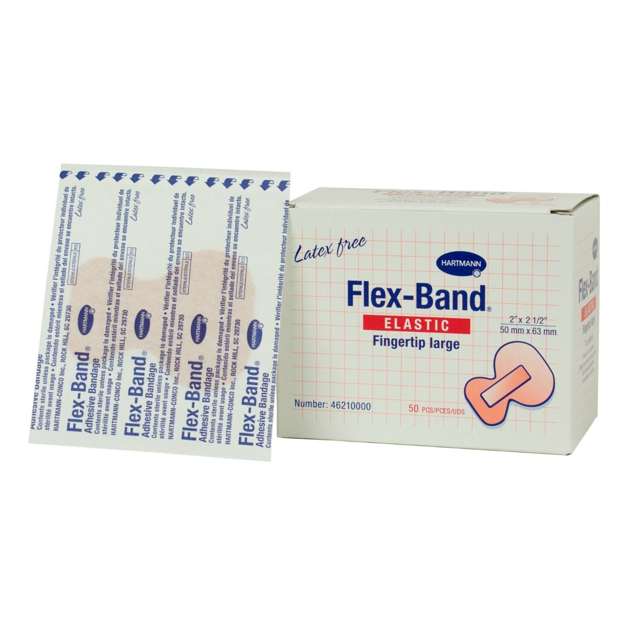 Flex-Band Fabric Adhesive Bandages | Hypoallergenic Adhesion | Medco ...