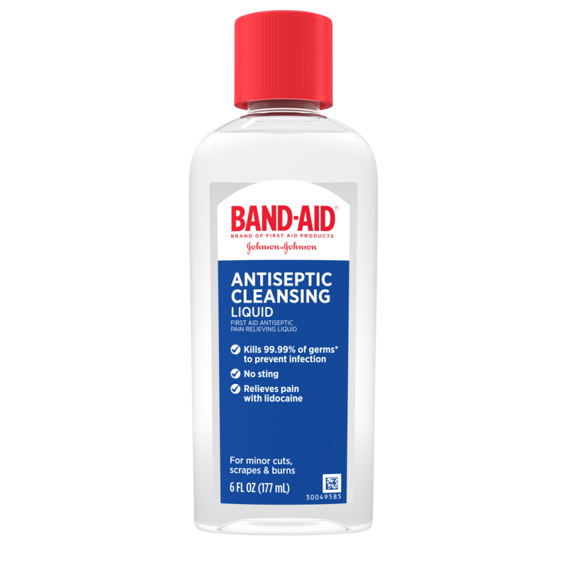 Band-Aid Hurt-Free Antiseptic Wash | Medco Sports Medicine