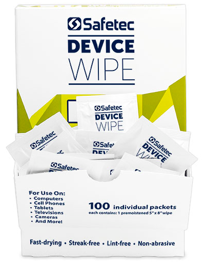 Safetec Device Wipes | Medco Sports Medicine