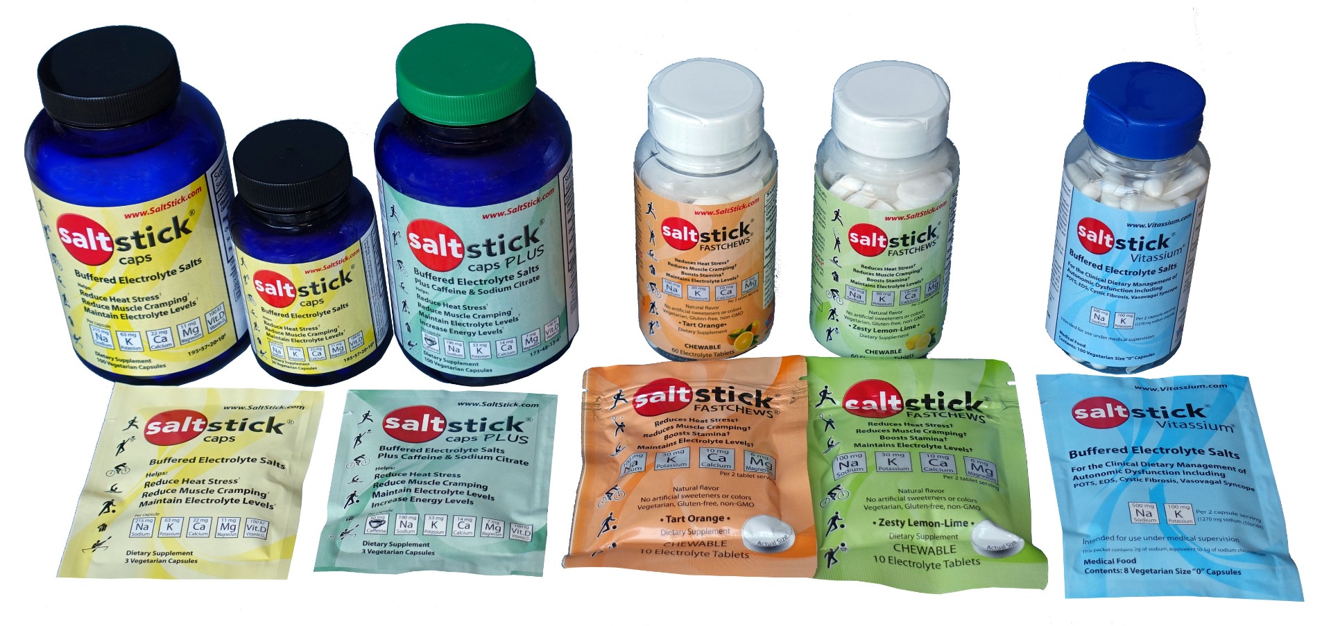 SaltStick Electrolytes Caps Plus | Medco Sports Medicine | Medco Sports ...