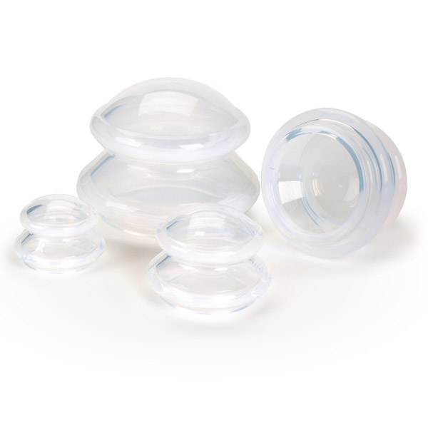 Silicone Cupping Set | Transparent Suction Cup Set | Medco Sports Medicine